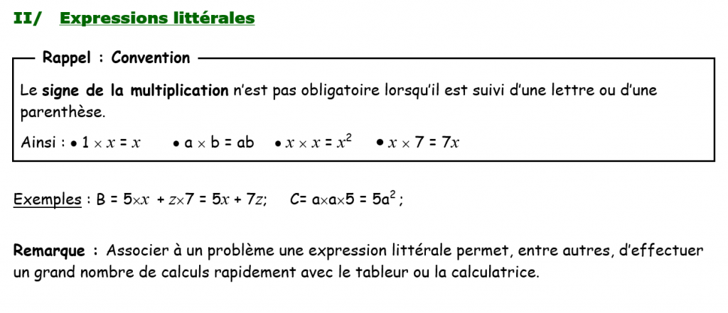 Cours-Notion de variable – Automaths