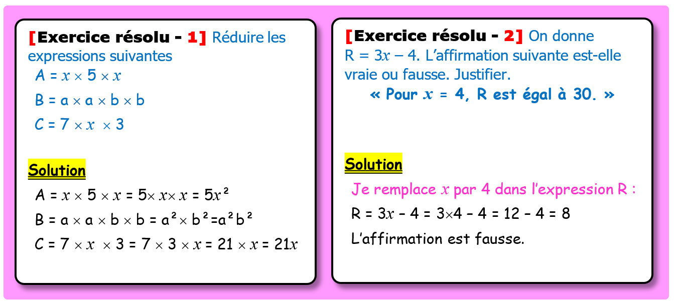 Cours-Notion de variable – Automaths