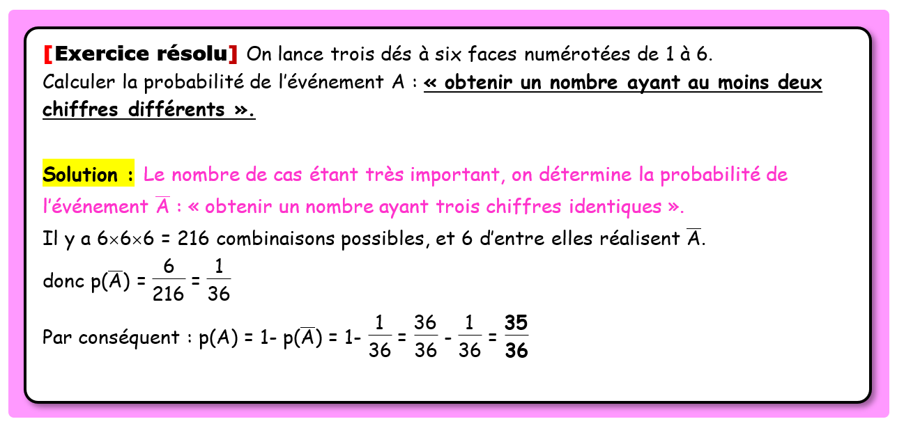 Cours-Notion de probabilité – Automaths